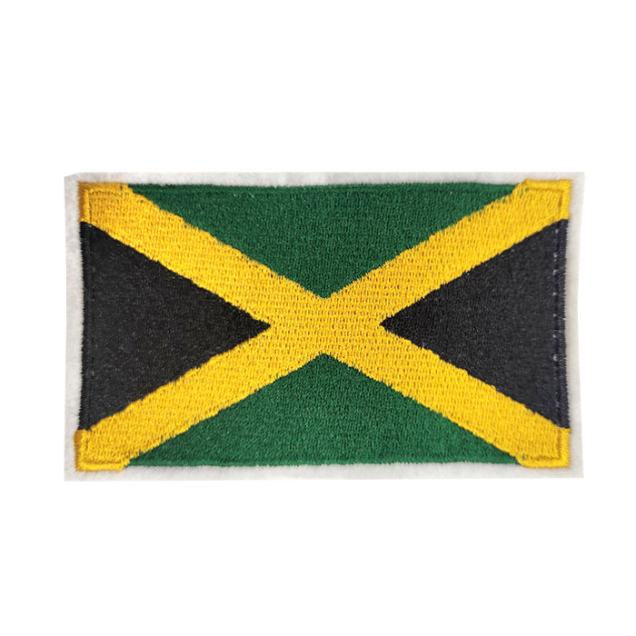 Jamaica Flag Embroidery Patch – tackletwill
