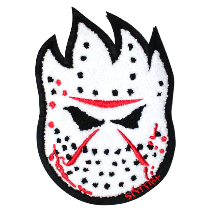 Angry Jason Voorhees Freddy Mask Chenille Patch – tackletwill