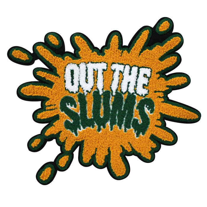 Out The Slums Splash Design Chenille Patches in Multi Colors – tackletwill