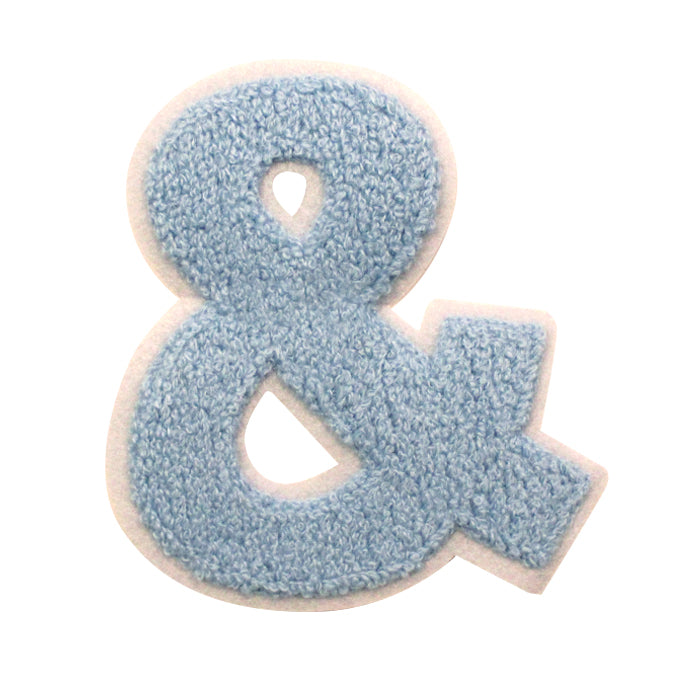 Letter Varsity Alphabets Symbol '&' Multi Colors in Multi Sizes Chenil ...