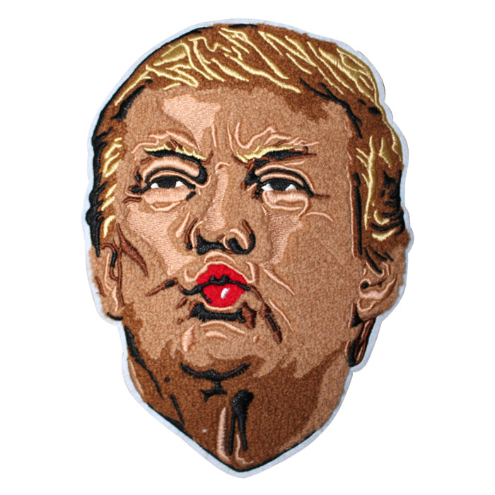 Donald Trump's Face Embroidery Patch – tackletwill