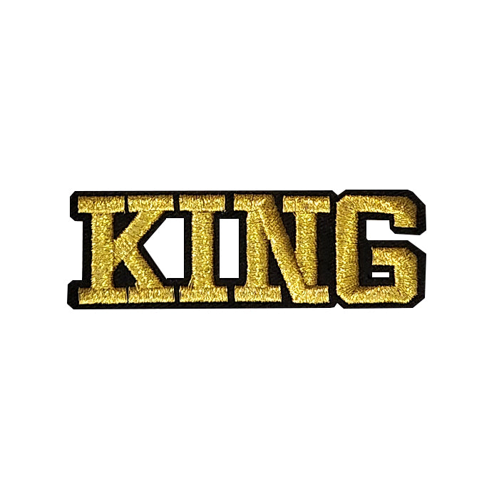 KING Embroidery Patch – tackletwill