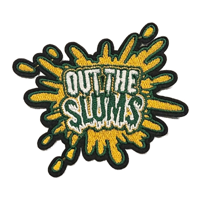 Out The Slums Splash Design Embroidery Patches in Multi Colors ...
