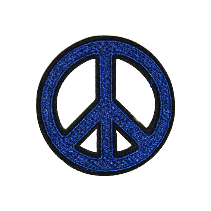 Peace Sign Embroidery Patches in Multi Colors – tackletwill