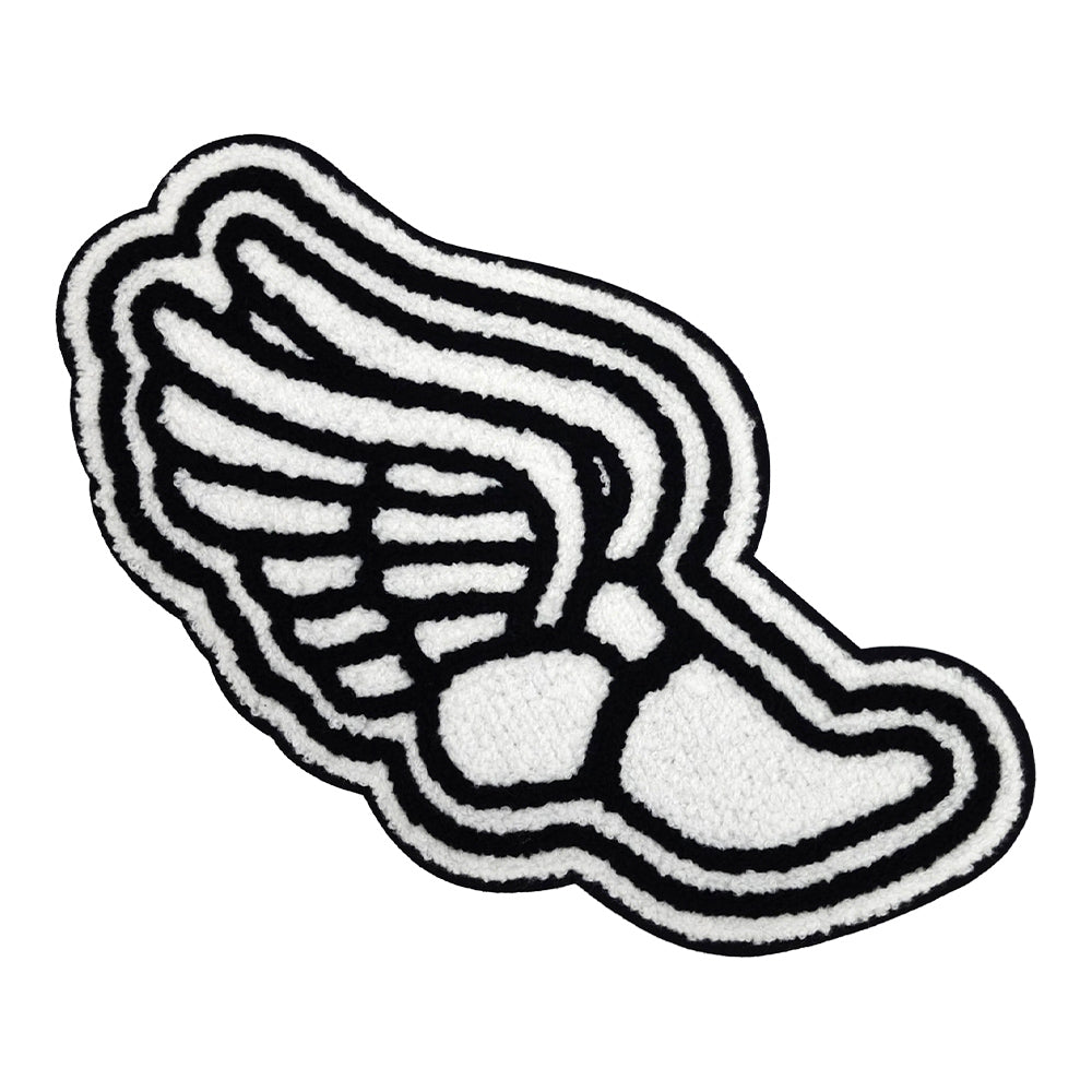 Track and Field Wings Chenille Patch – tackletwill