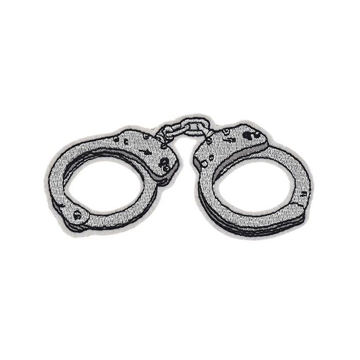Handcuffs Embroidery Patch – tackletwill