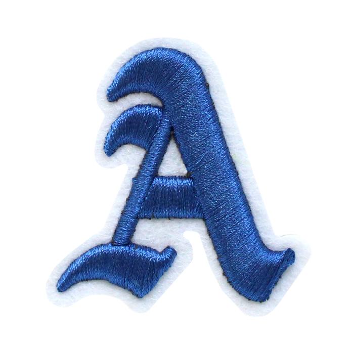 3D Old English Roman Font Alphabets A To Z Size 3 Inches Royal Blue Em ...