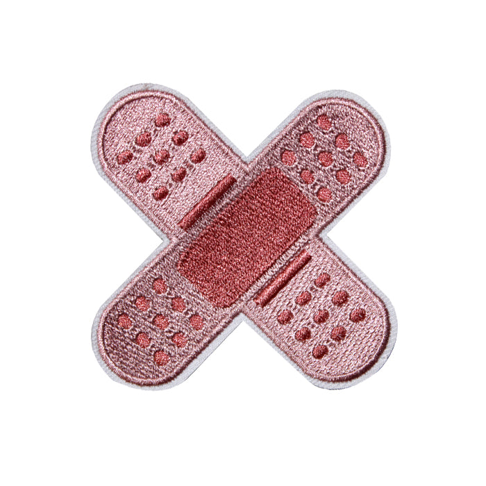 Cross Band-Aid Embroidery Patch – tackletwill
