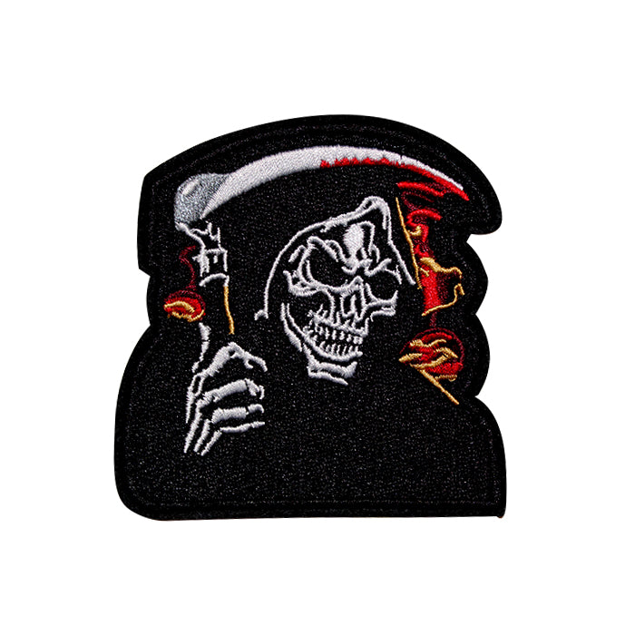 Reaper Embroidery Patch – tackletwill