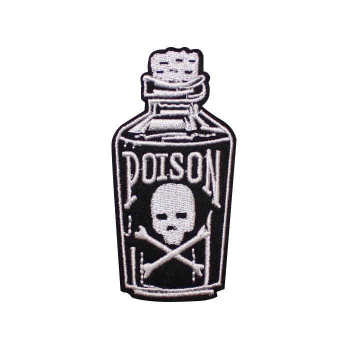 Poison Bottle Embroidery Patch – tackletwill