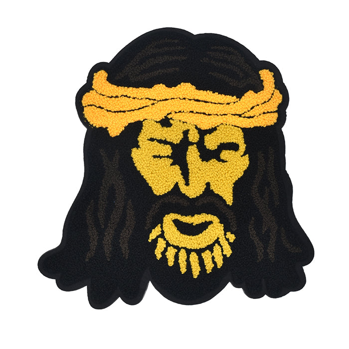 Jesus Face Chenille Patch – tackletwill