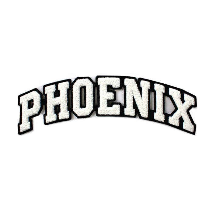 Varsity City Name Phoenix in Multicolor Chenille Patch – tackletwill